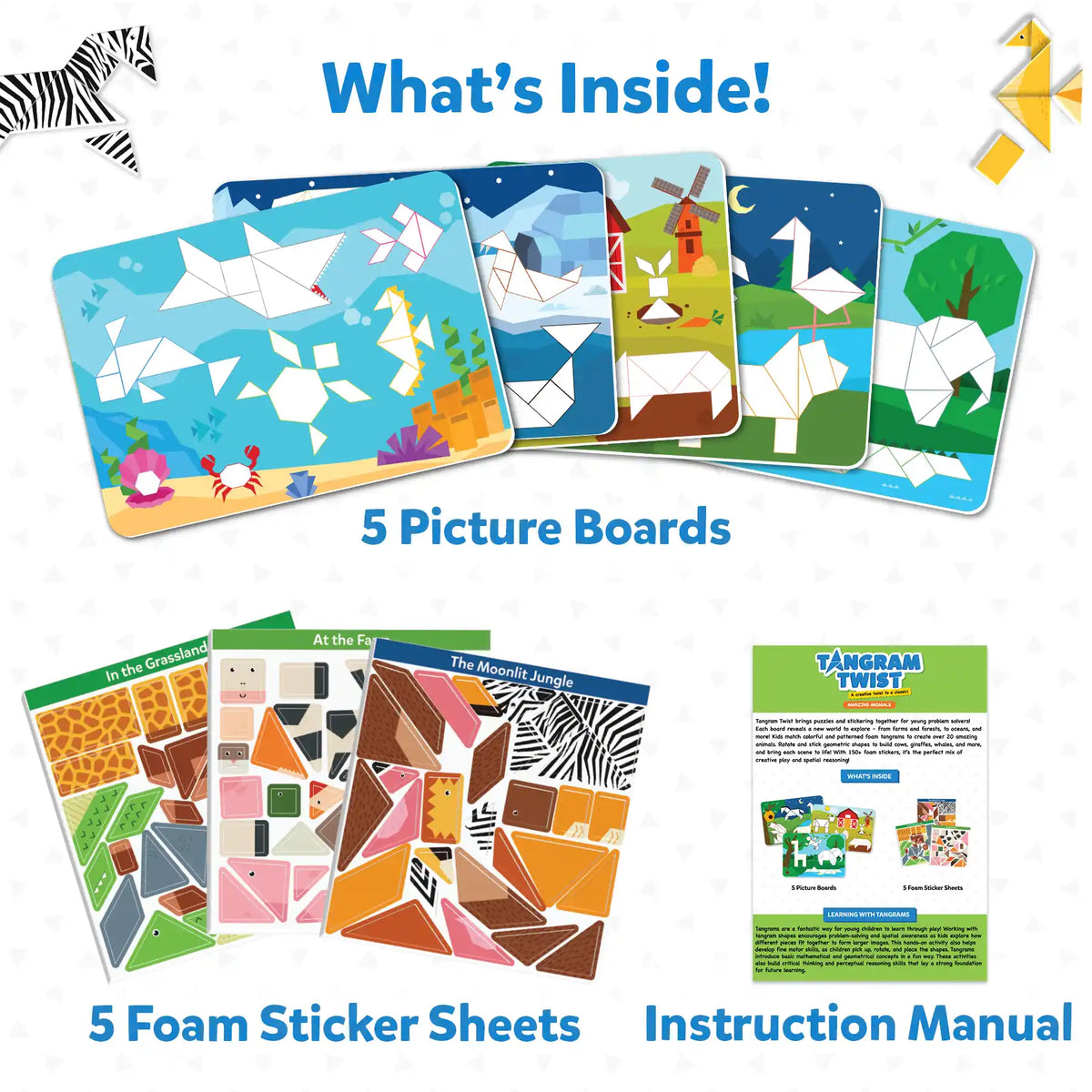 Tangram Twist - Buy Amazing Animal Tangram Puzzles Online (Ages 4-7)