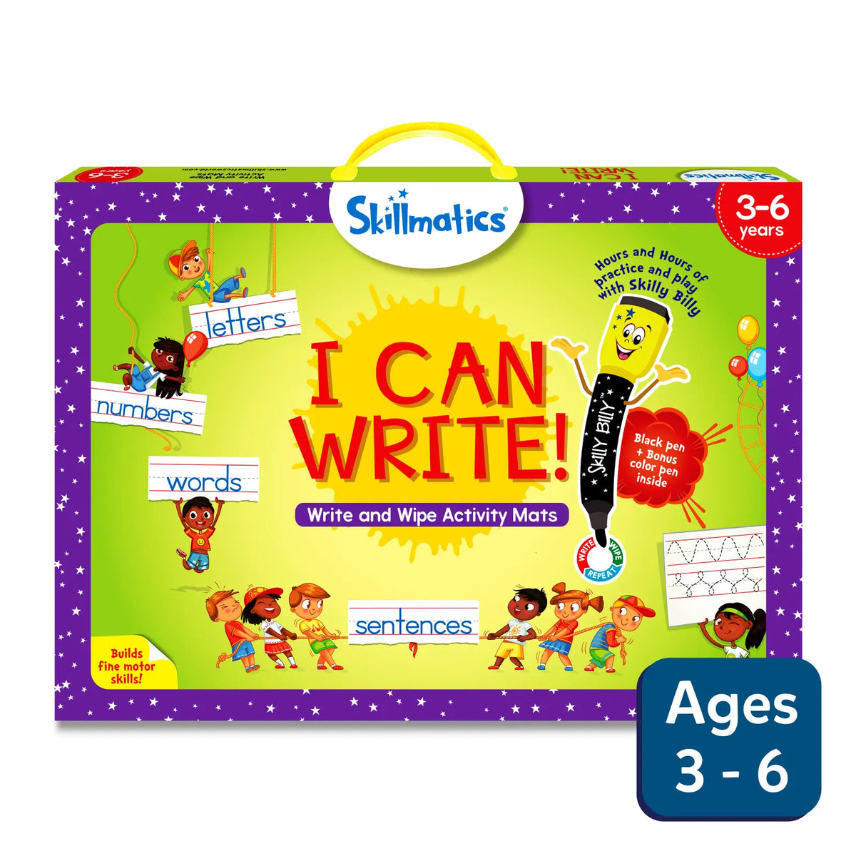 Buy I Can Write Reusable Activity Mats for Ages (3-6) | Skillmatics IN