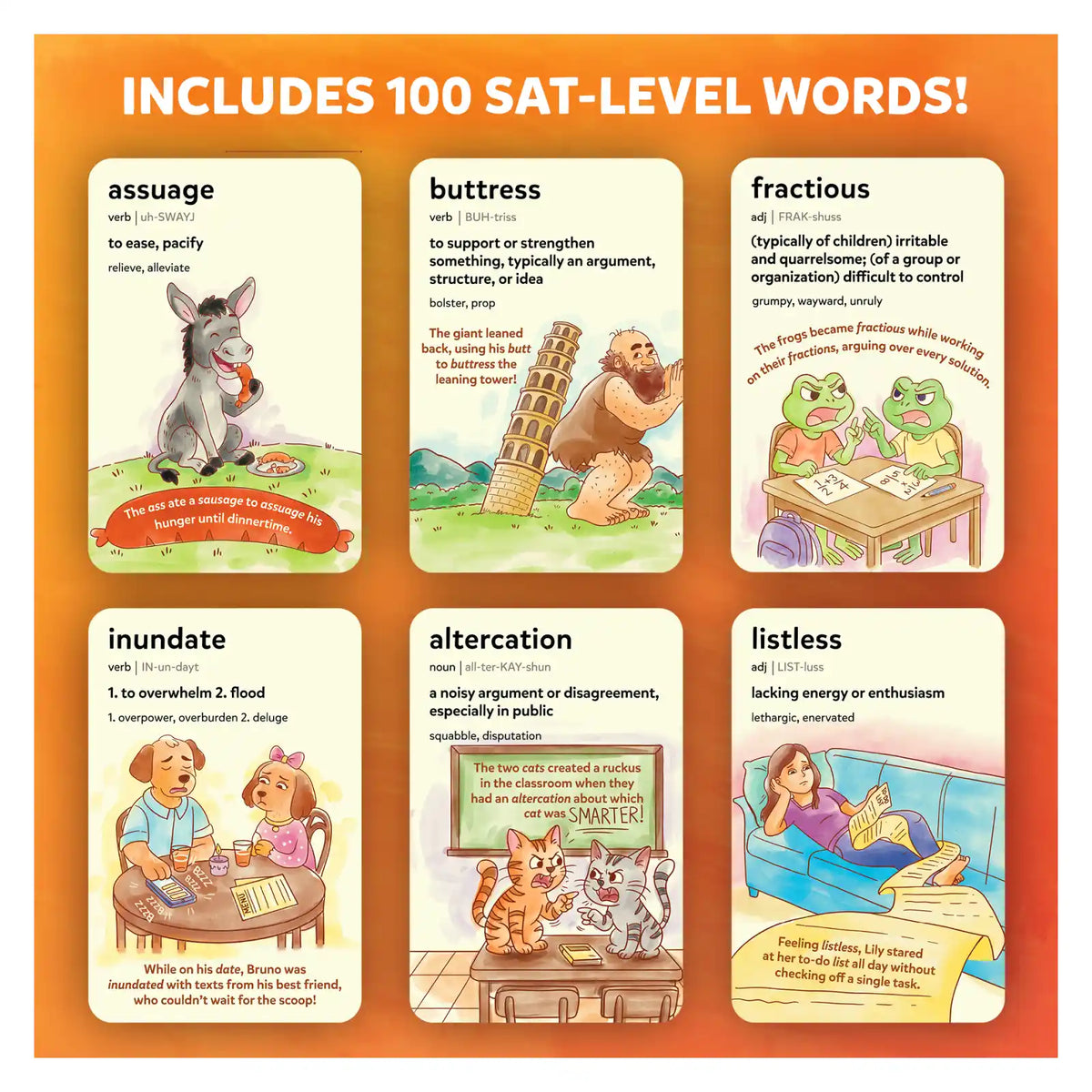 Skillmatics Wordables: Level 3 | Vocabulary Flash Cards For Sat Prep ...