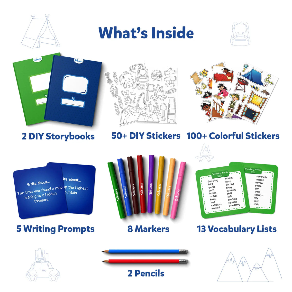 Story Drawing Book | My Storybook Art Kit (Ages 5-10 | Skillmatics