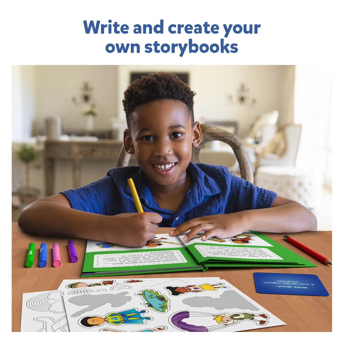 Story Drawing Book | My Storybook Art Kit (Ages 5-10 | Skillmatics