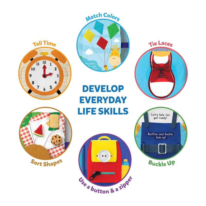 Buy Sensory Books For Babies | My Quiet Book | At Best Price