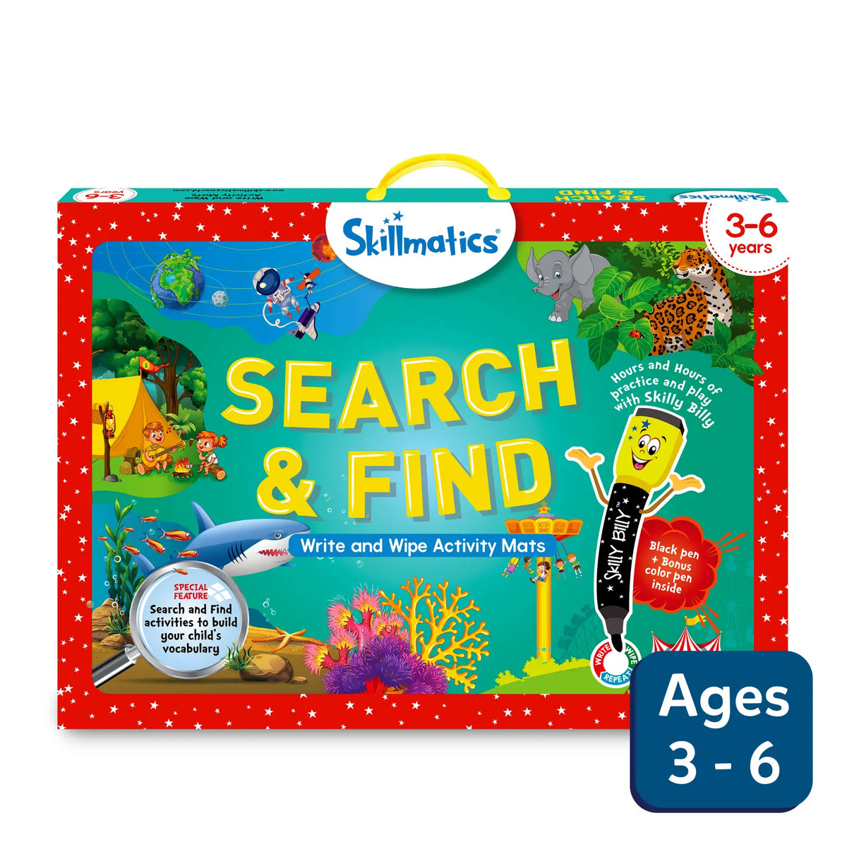 Search & Find | Reusable Activity Mats (ages 3-6) – Skillmatics