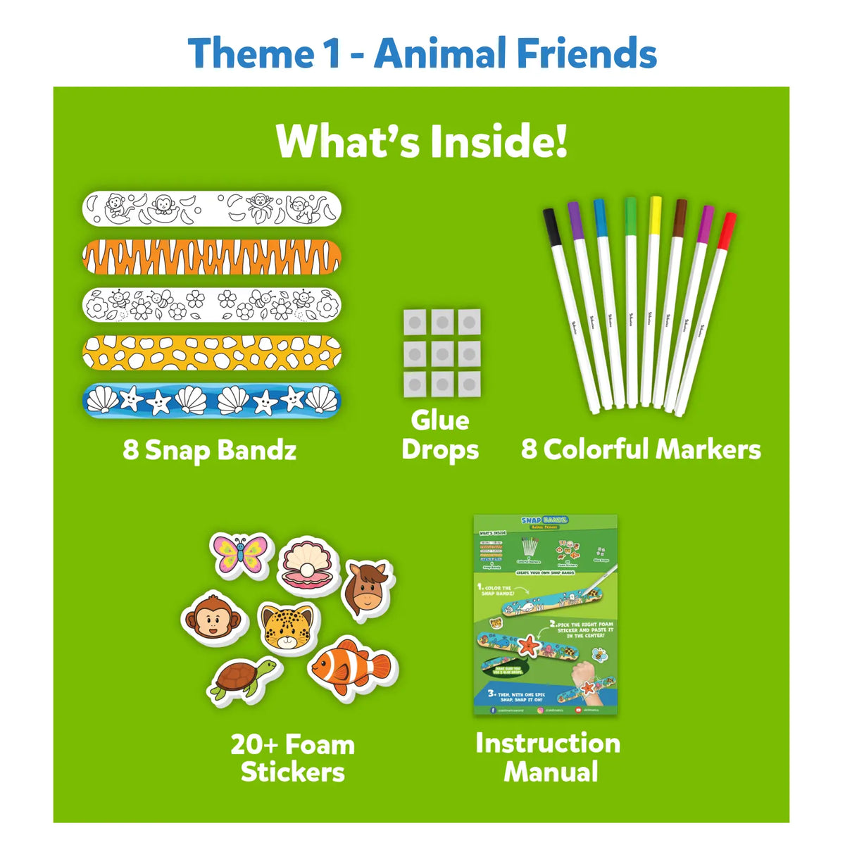 The Ultimate Snap Bandz Bundle (ages 4-10)