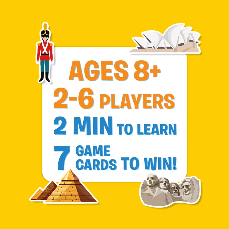 Guess in 10: Countries Of The World | Trivia card game (ages 8 ...