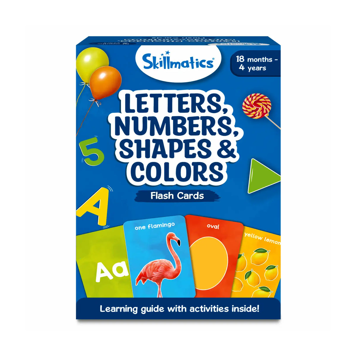 Flashcards for Toddlers - Letter, Numbers, Shapes & Colors | Skillmatics IN