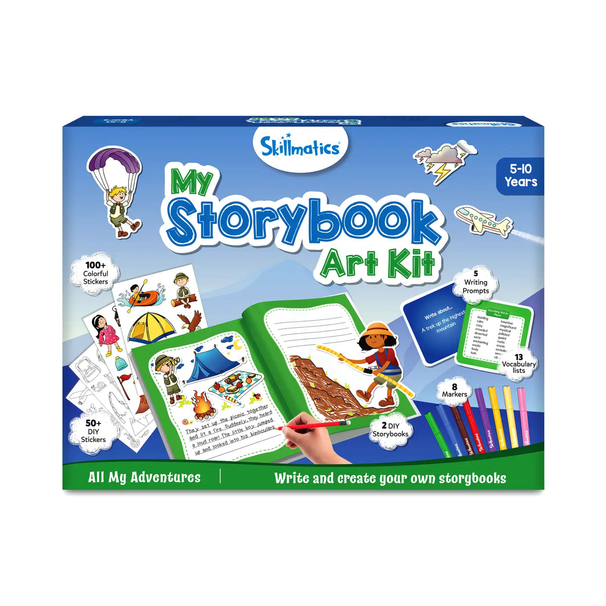 Story Drawing Book | My Storybook Art Kit (Ages 5-10 | Skillmatics