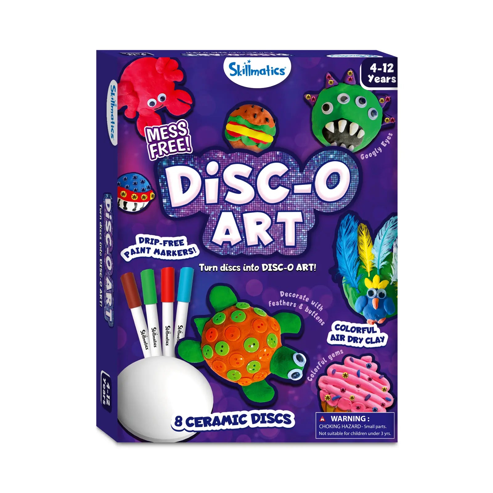 Disc-O Art | No Mess Art & Craft Activity (ages 4-12) – Skillmatics