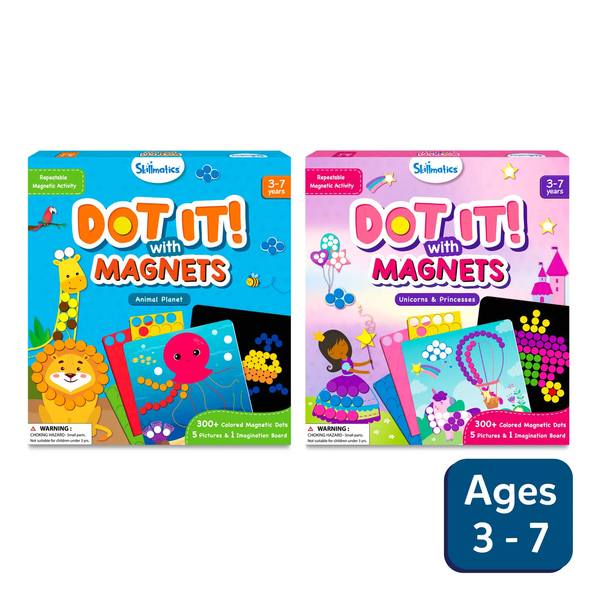 Dot It with Magnets - Combo | Repeatable Magnetic Art Activity (ages 3