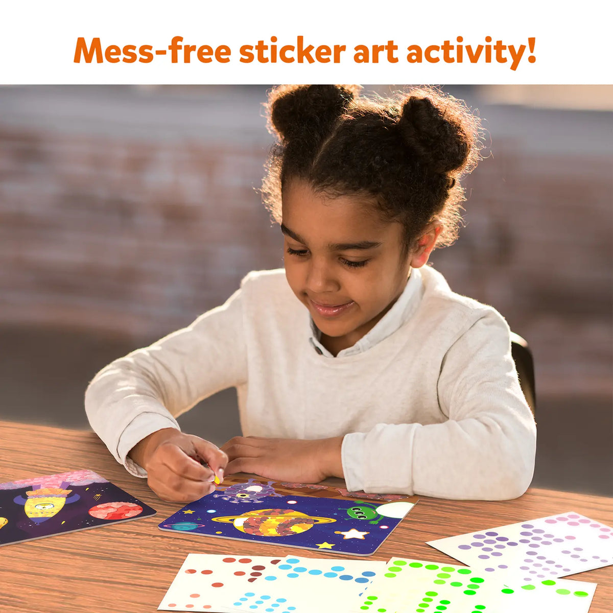 Skillmatics Buy Dot It! Outer Space Sticker Art Kit For 3-7 Year Old Kids