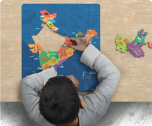 India Map Puzzle | Indian States Puzzle Game | Skillmatics