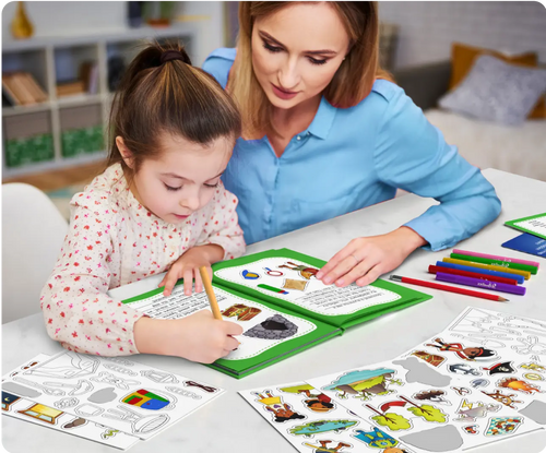 Story Drawing Book | My Storybook Art Kit (Ages 5-10 | Skillmatics