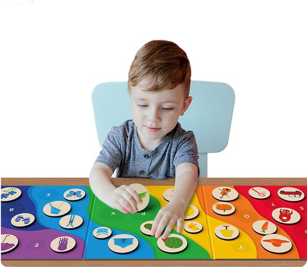 Alphabet Rainbow | Magnetic Matching Activity (ages 3-6) – Skillmatics