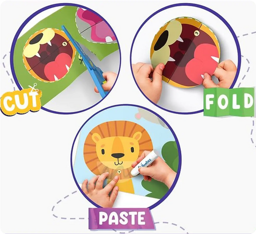 Snip Snip | Scissor Skills Activity Book ( Ages 3-7) | Skillmatics ...