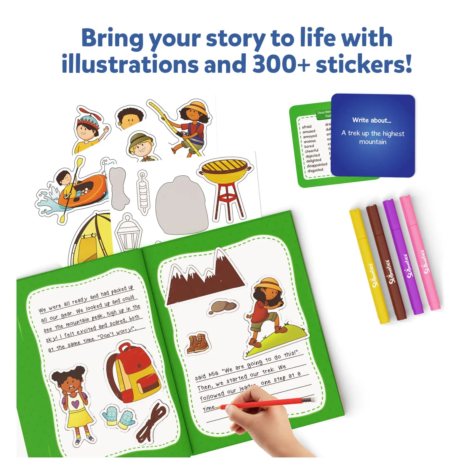 My Storybook Art Kit - All My Adventures (ages 5-10) – Skillmatics