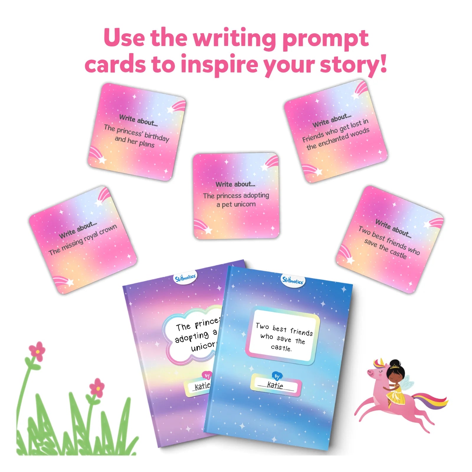 My Storybook Art Kit - Unicorns & Princesses (ages 5-10) – Skillmatics