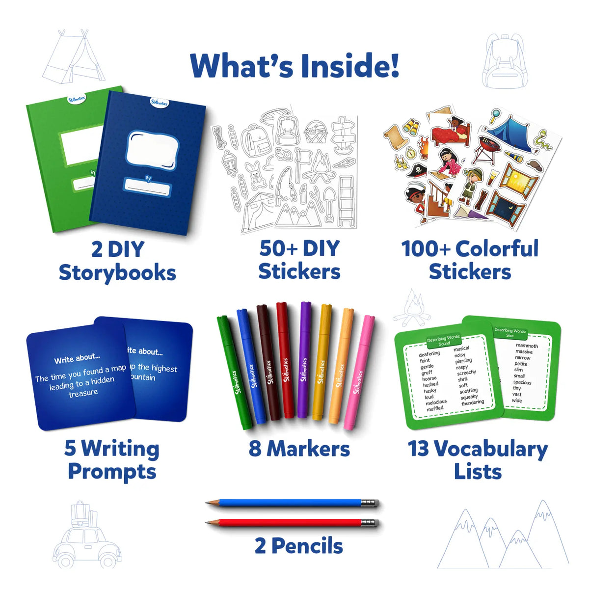 Story Drawing Book | My Storybook Art Kit (Ages 5-10 | Skillmatics