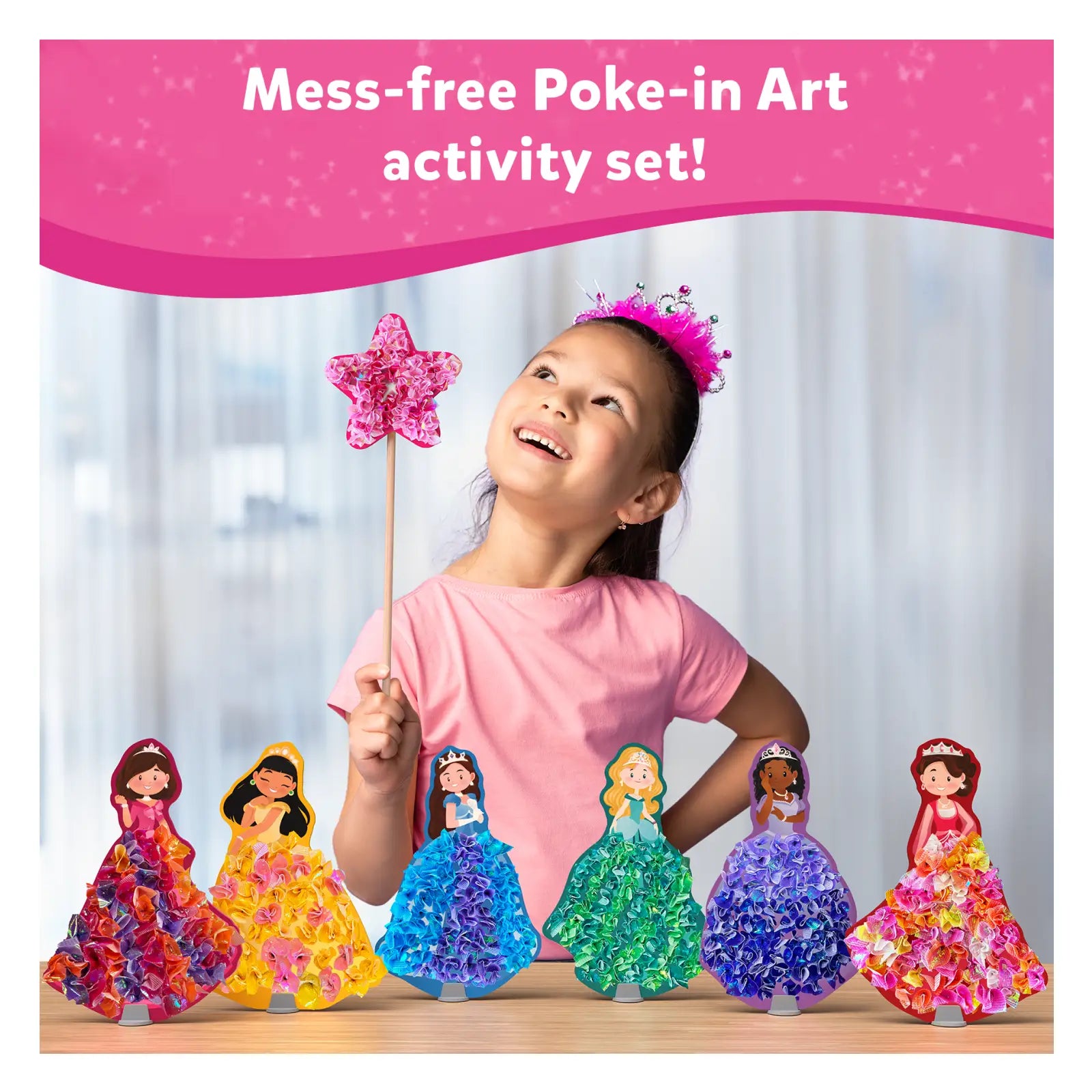 Buy Disney Princess Poke Art Kit ( Age 4-9) Kids Online in India ...