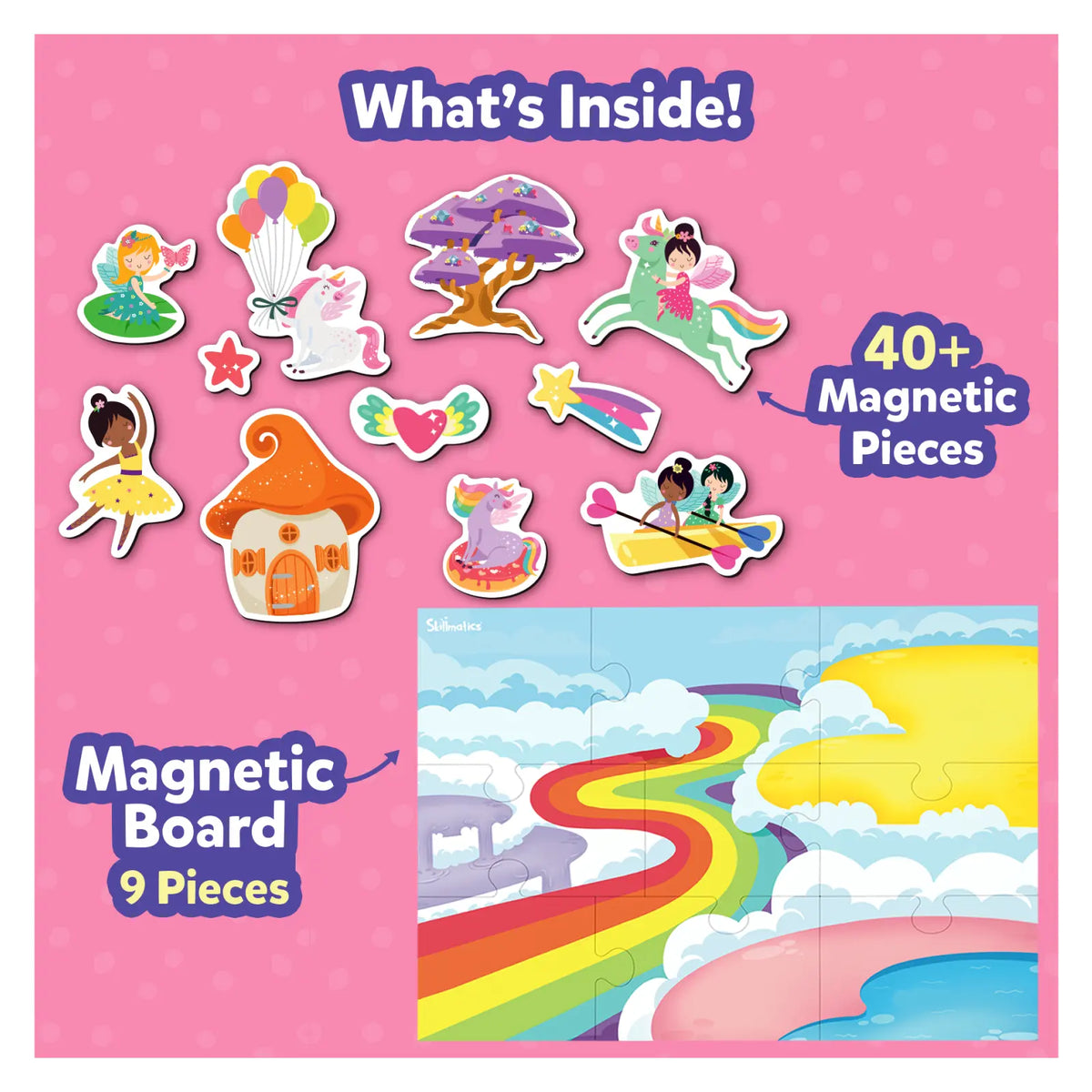 Magnetic Board Games - Interactive Play Set | Skillmatics