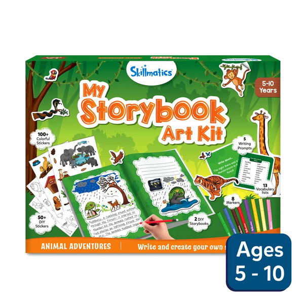 Buy Animal Inspired Storybook Art Kit (Age 5-10) Online In India ...