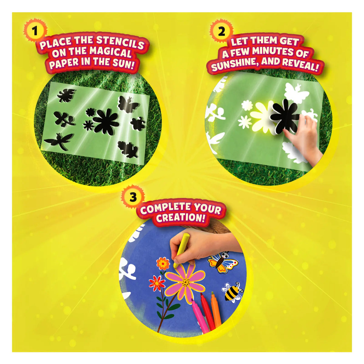 Buy Nature Inspired Sun Art Drawing Kit (Ages 4-12) | Skillmatics India