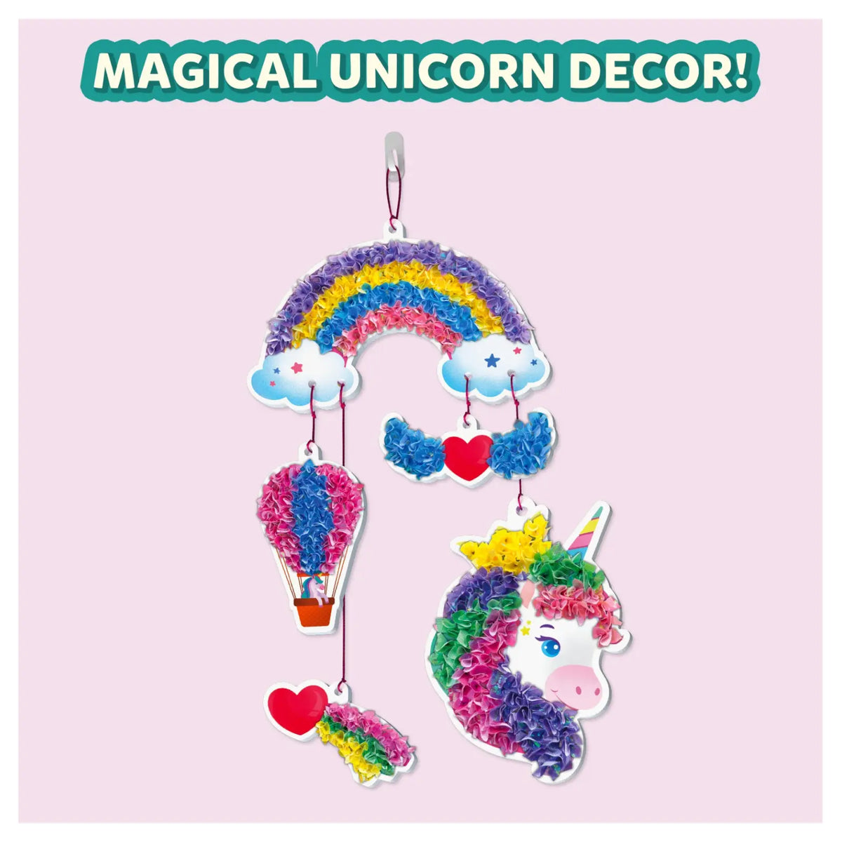 Unicorn Poke in Art Kit - Buy Magical Unicorn Dream Decor (Ages 4-9)