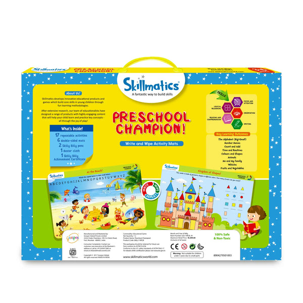 Buy Preschoolers Reusable Activity Mats Online in India