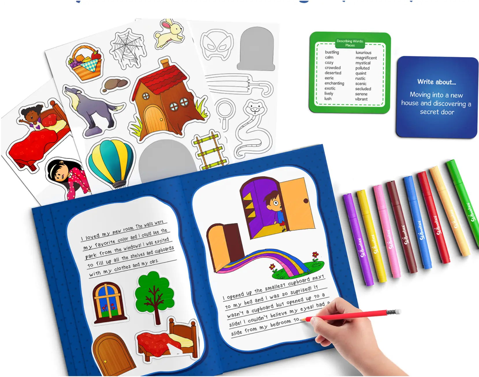 My Storybook Art Kit - All My Adventures (ages 5-10) – Skillmatics