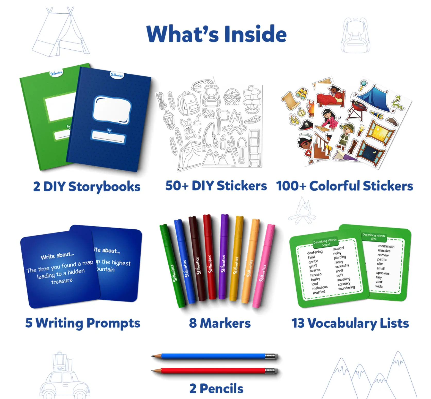 My Storybook Art Kit - All My Adventures (ages 5-10) – Skillmatics
